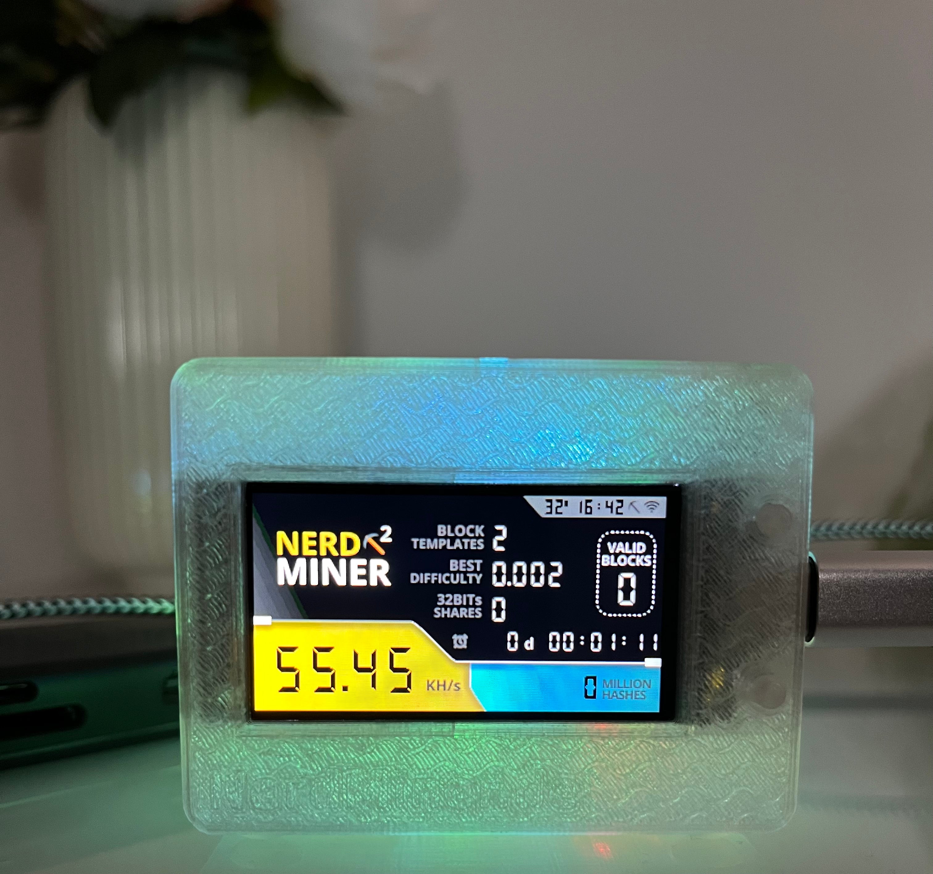 Nerdminer - Bitcoin Miner für zuhause
